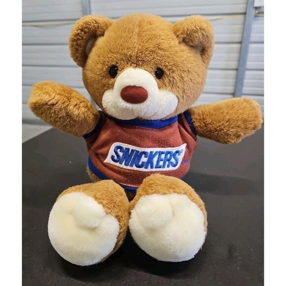 Mars Inc | Toys | Vintage 987 14 Mars Snickers Candy Bar Plush Teddy ...